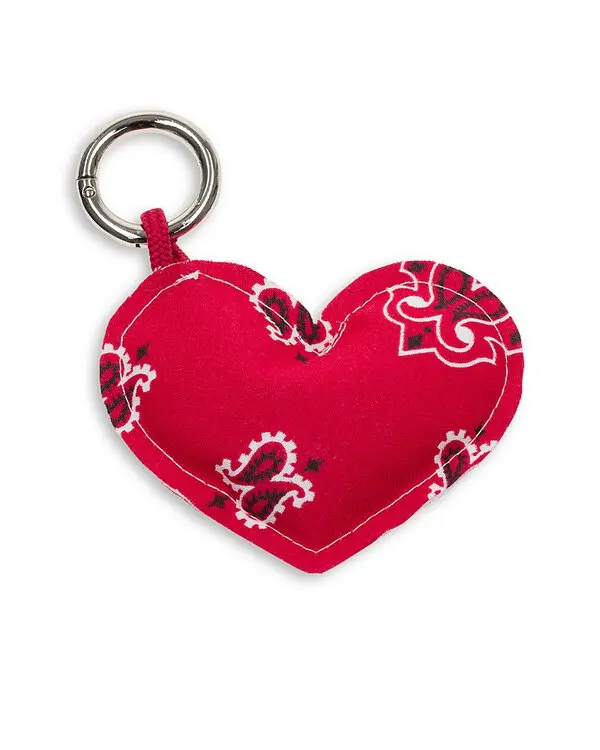CALL IT BY YOUR NAME Coeur Heart Bag Charm - Red