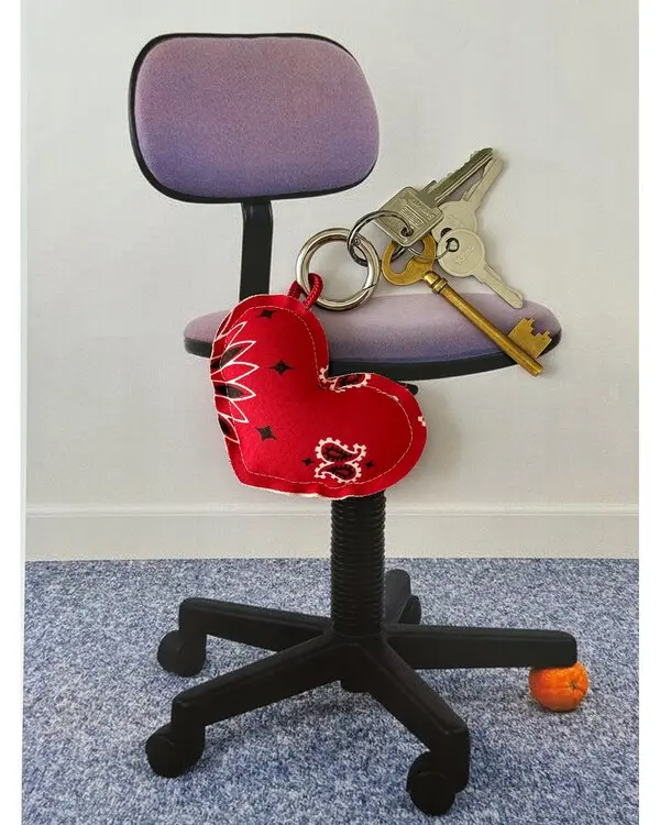 CALL IT BY YOUR NAME Coeur Heart Bag Charm