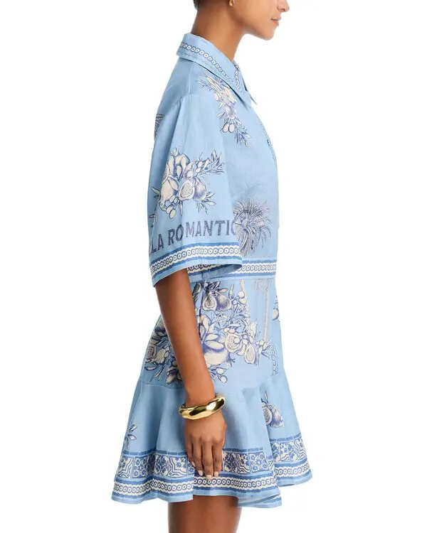 alemais ondine mini dress Alemais Ondine Mini Dress - Blue