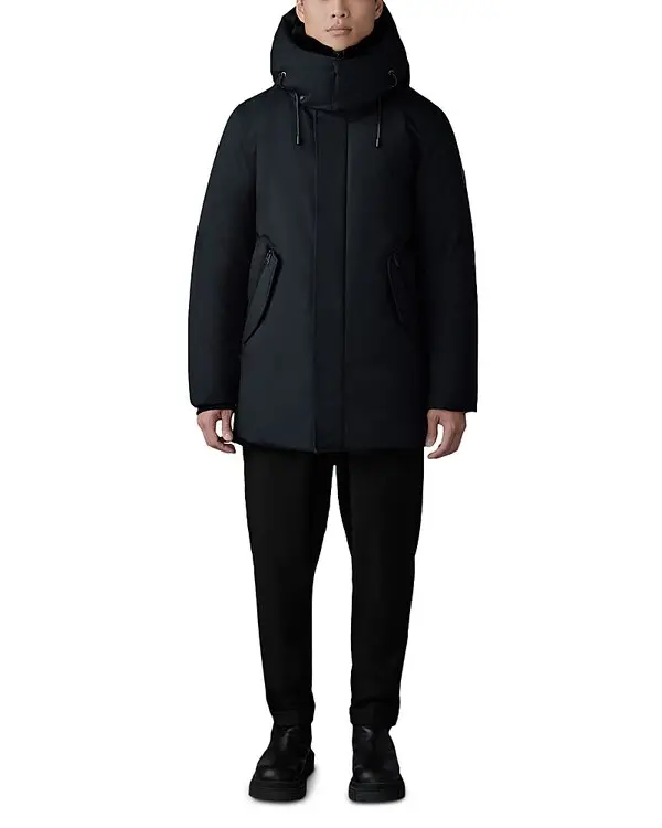 Mackage Sullivan 2-in-1 Down Coat With Removable Bib - Black