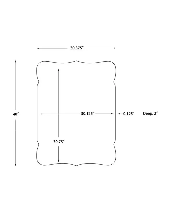 SURYA Imelda Accent Mirror
