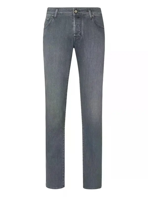 Jacob Cohen Buttoned Jeans - Grey