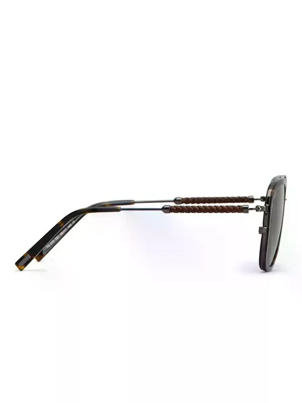 TOD'S Square Frame Sunglasses - Brown