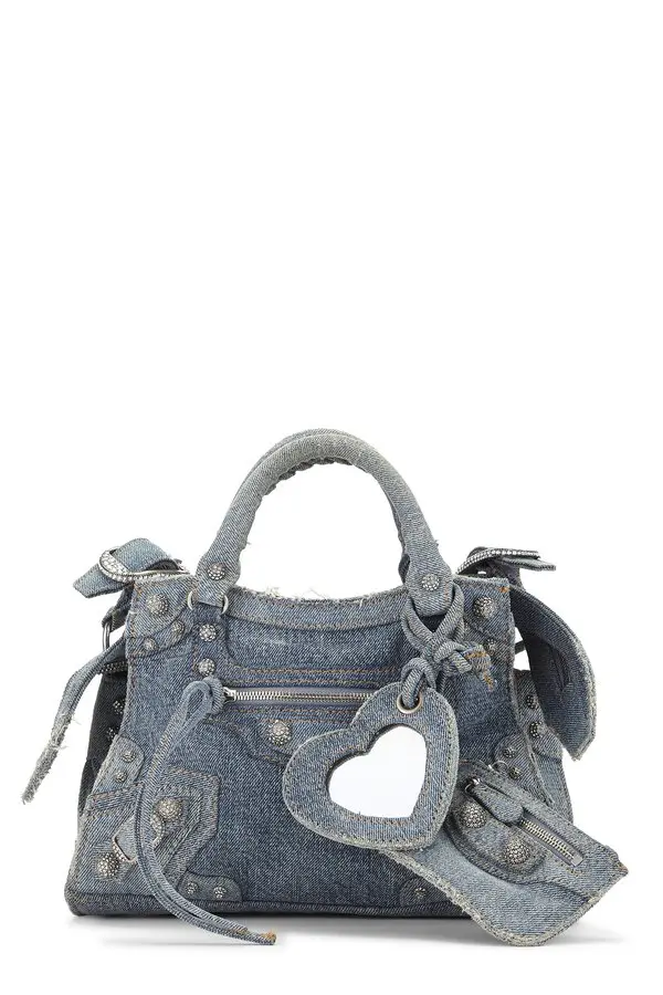 Balenciaga Denim Neo Cagole Classic City