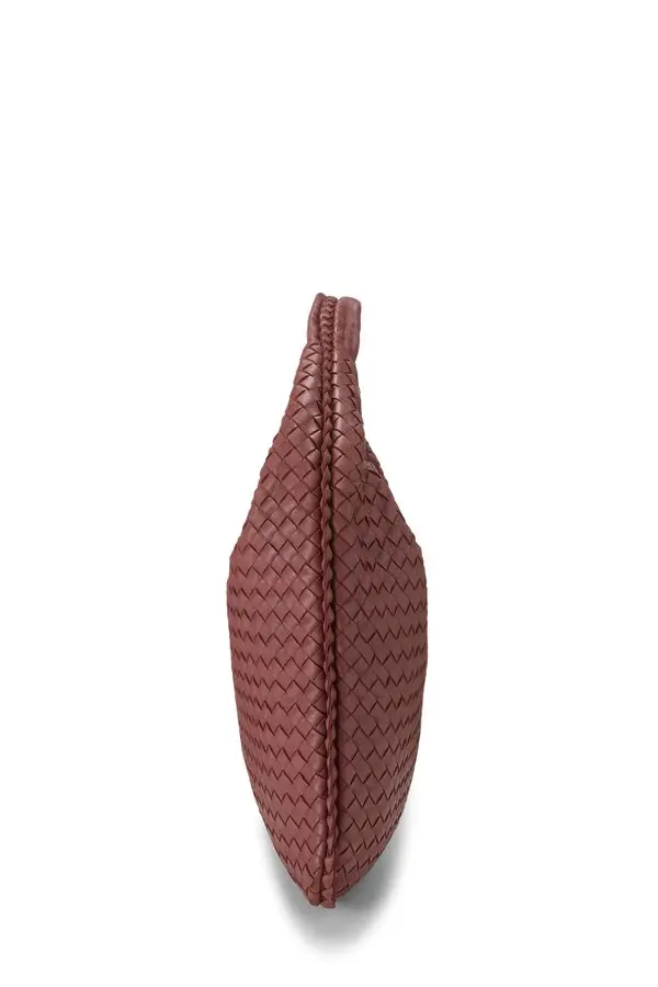 Bottega Veneta Intrecciato Veneta Hobo - Red