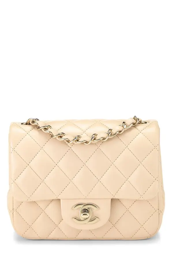 Chanel Lambskin Square Flap