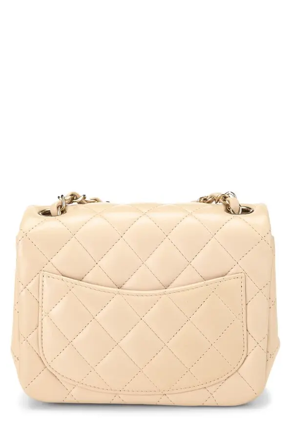 Chanel Lambskin Square Flap