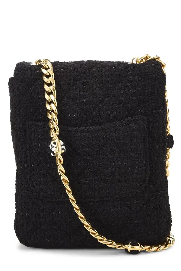 Chanel Tweed Bijoux Chain Flap