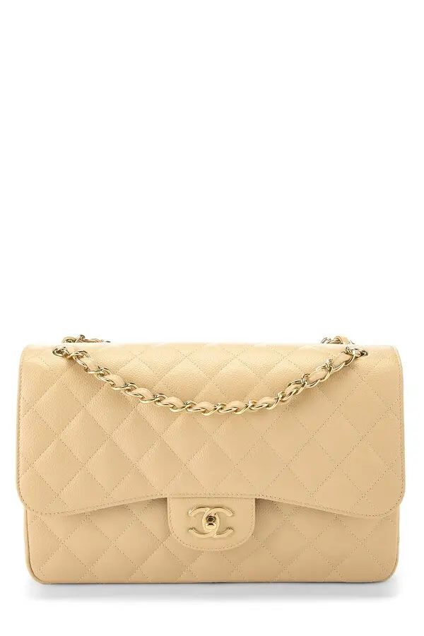 Chanel Quilted Caviar Flap Bag