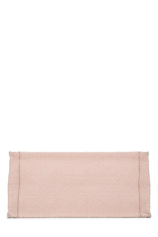 Dior Embroidered Book Tote - Pink