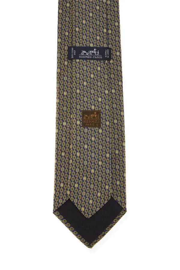 Hermès Tie - Navy