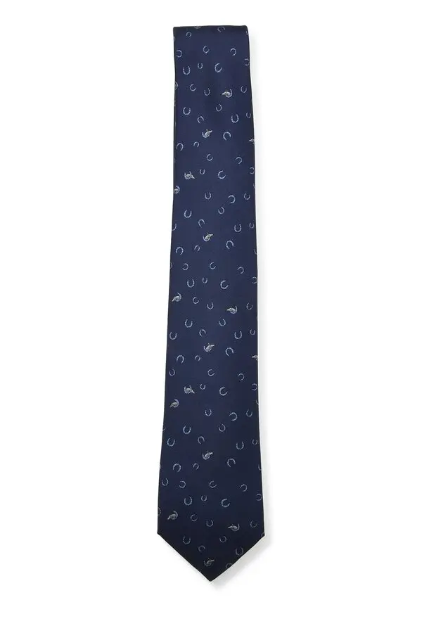 Hermès Neck Tie - Navy