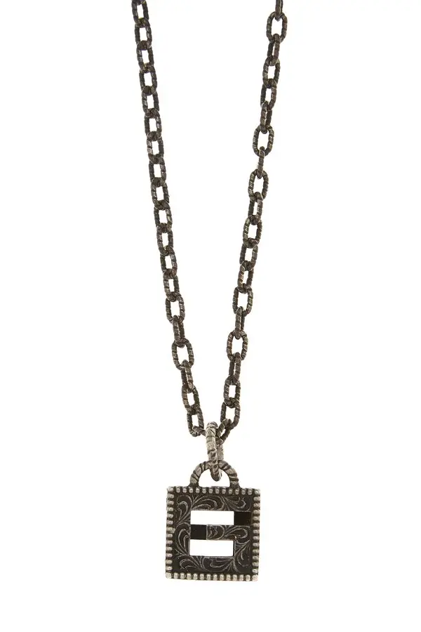 Gucci Square G Necklace