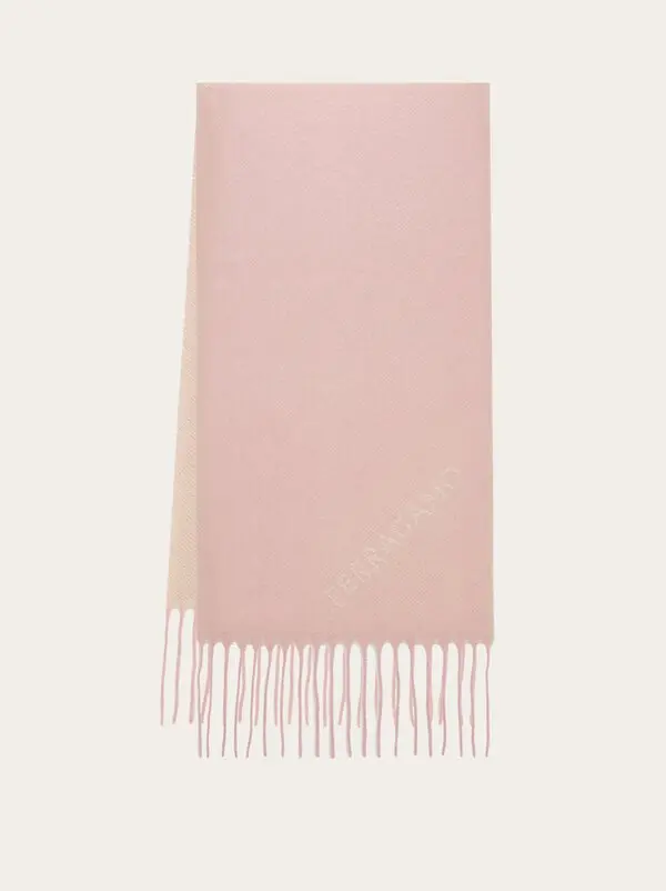 FERRAGAMO Jacquard Scarf - Pink