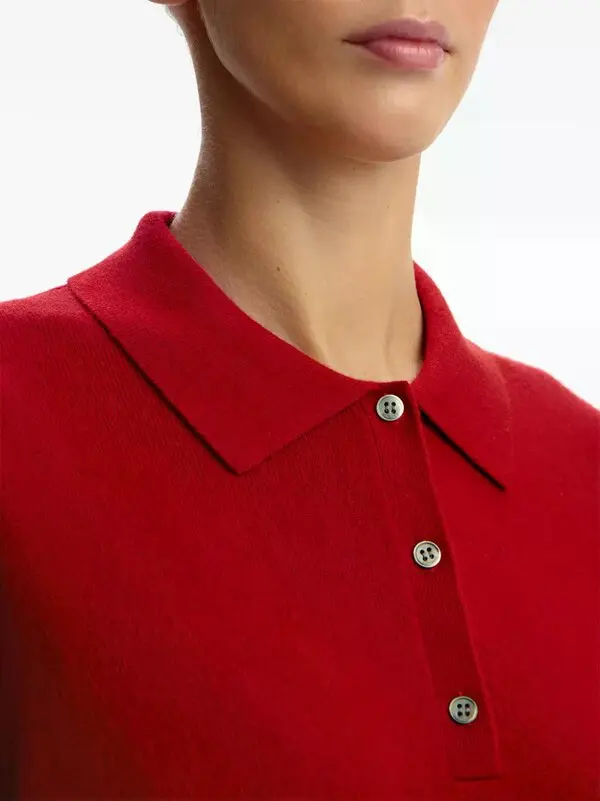 12 STOREEZ Buttoned Polo Jumper