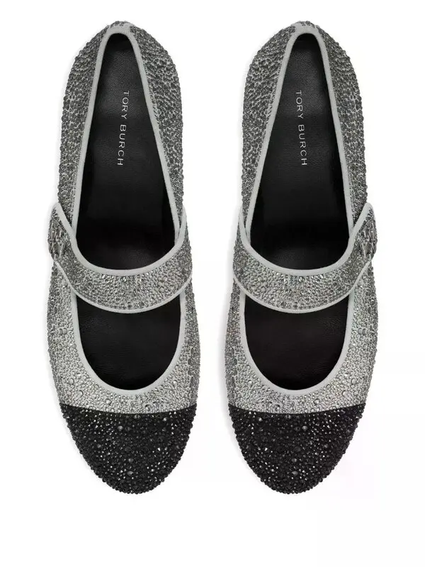 Tory Burch 25mm Crystal Mary Jane Pumps