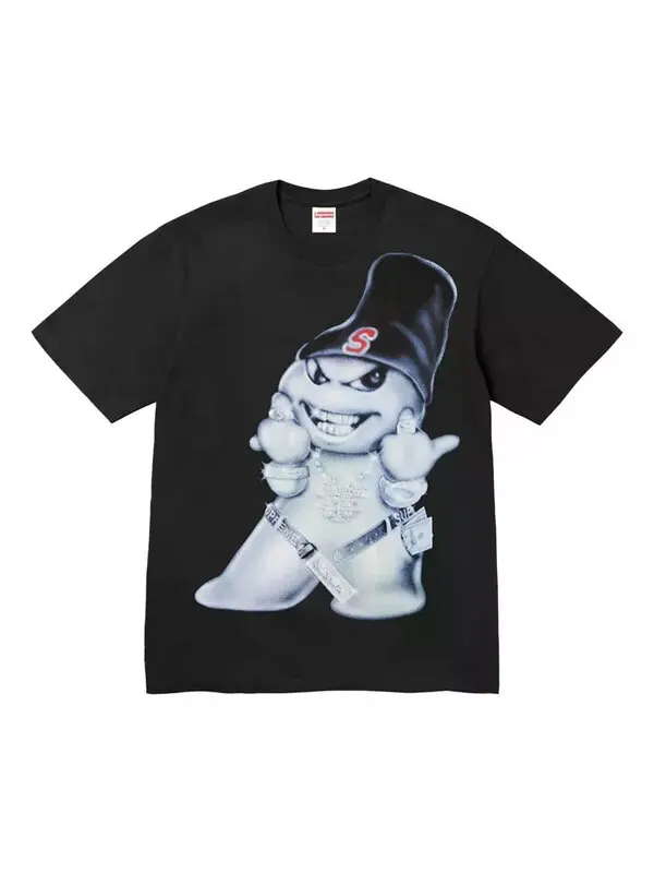 Supreme Graphic Print T-shirt - Black