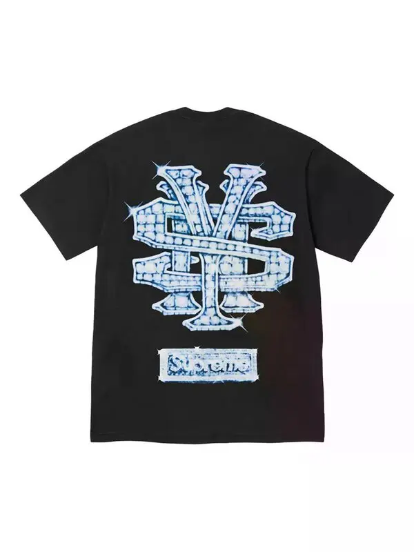 Supreme Graphic Print T-shirt - Black