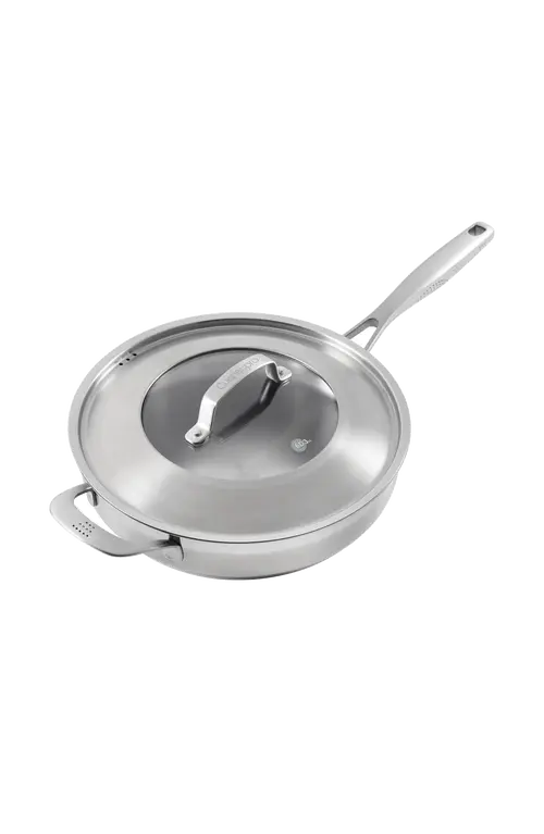 CUISINE::PRO® Id3® Ss 3.5 Qt. Sauté Pan With Lid - Silver