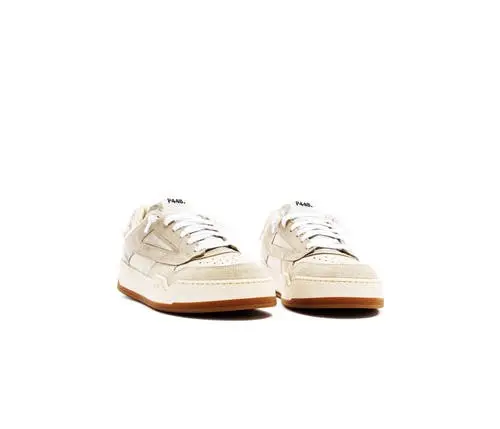 P448 Brixton Low Top Sneakers - Neutral/silver