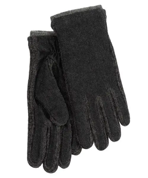 Echo Denim Combo Gloves - Black