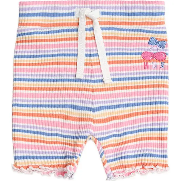 HUXBABY Rainbow Rib Bike Shortie - Multi
