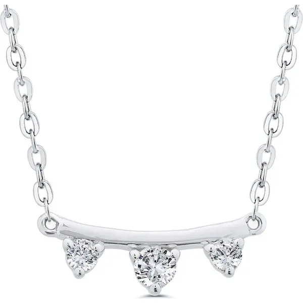 SEED2STONE Mini Bar Necklace - Silver
