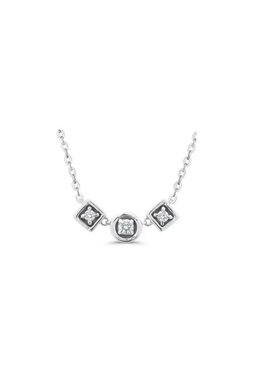 SEED2STONE Sugar + Spice Diamond Necklace - Silver