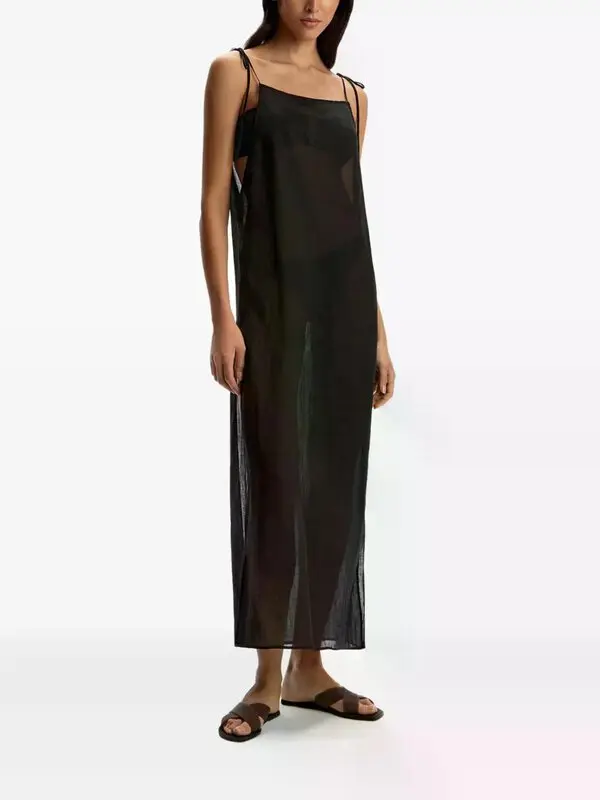 12 STOREEZ Square-neck Maxi Dress