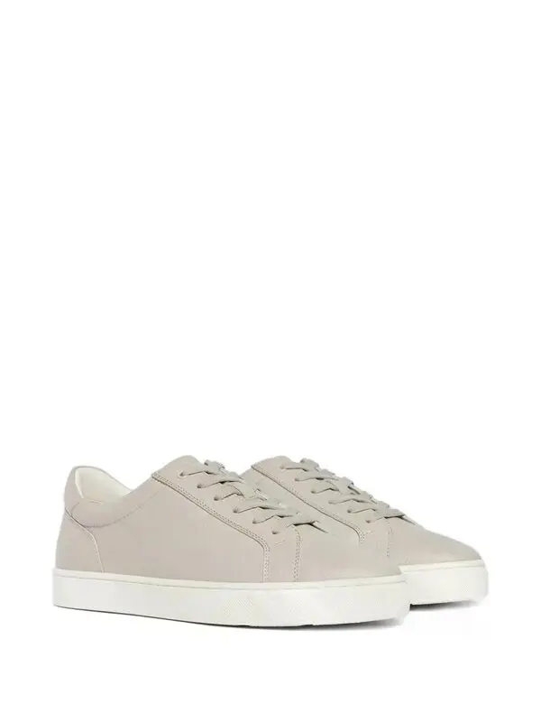 12 STOREEZ Leather Sneakers - Grey