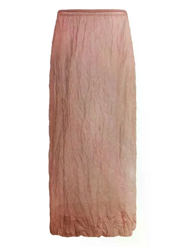 12 STOREEZ Crinkled Maxi Skirt