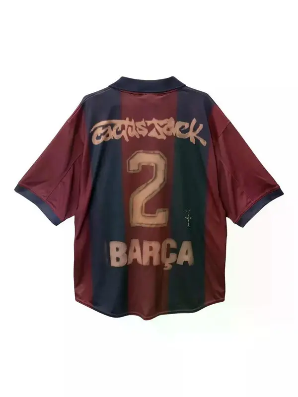 Nike X Travis Scott X Fc Barcelona Retro 2000/01 Jersey