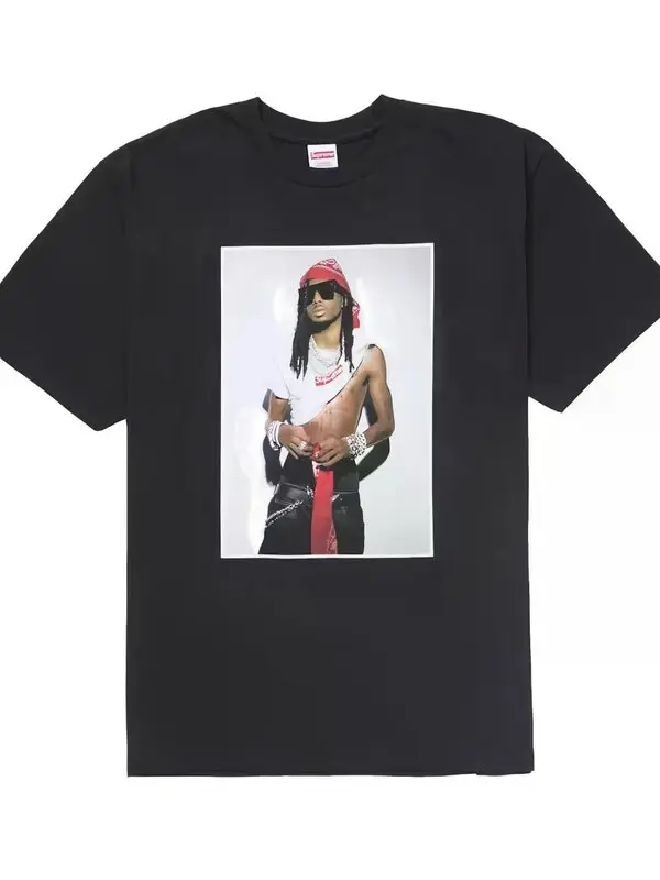 Supreme Playboi Carti Graphic-print T-shirt - Black