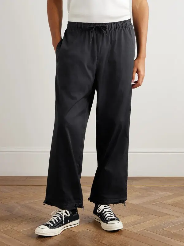 WTAPS Straight-leg Cropped Coolmax® Trousers