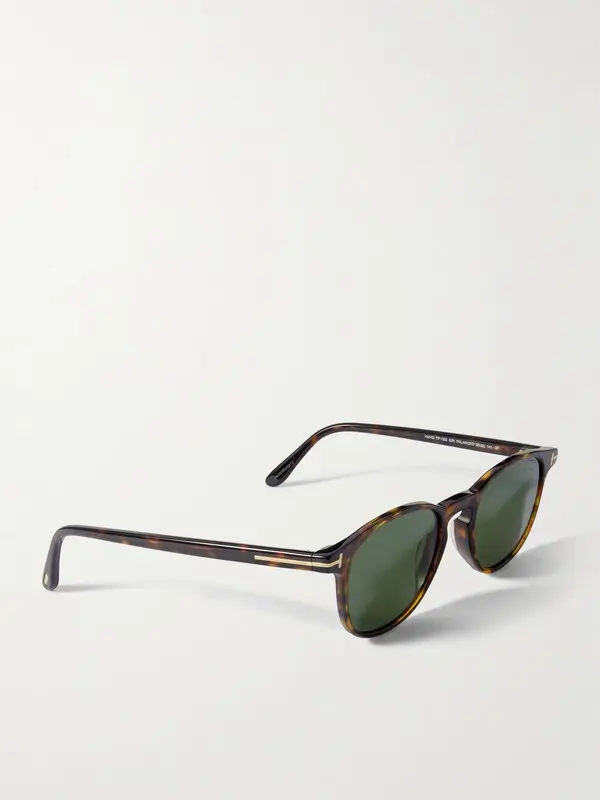 TOM FORD Holt Round-frame Sunglasses