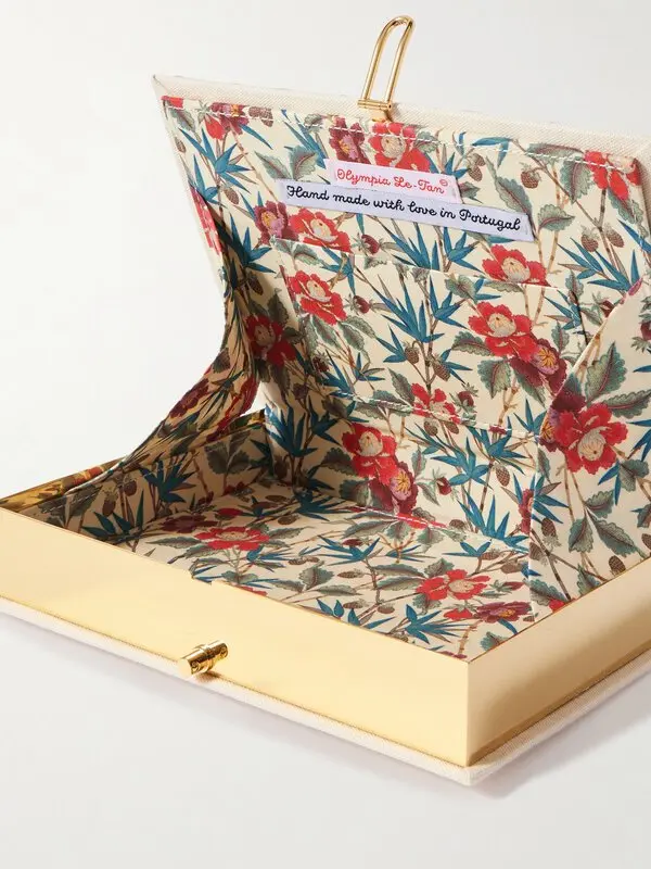 OLYMPIA LE-TAN Fondue Fromage Canvas Clutch