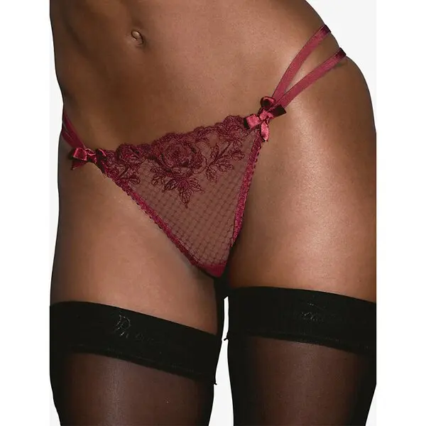 Agent Provocateur Rosa G-string Lace Thong