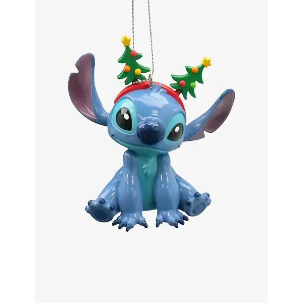 Disney 3d Sitting Stitch Christmas Decoration 8.5cm