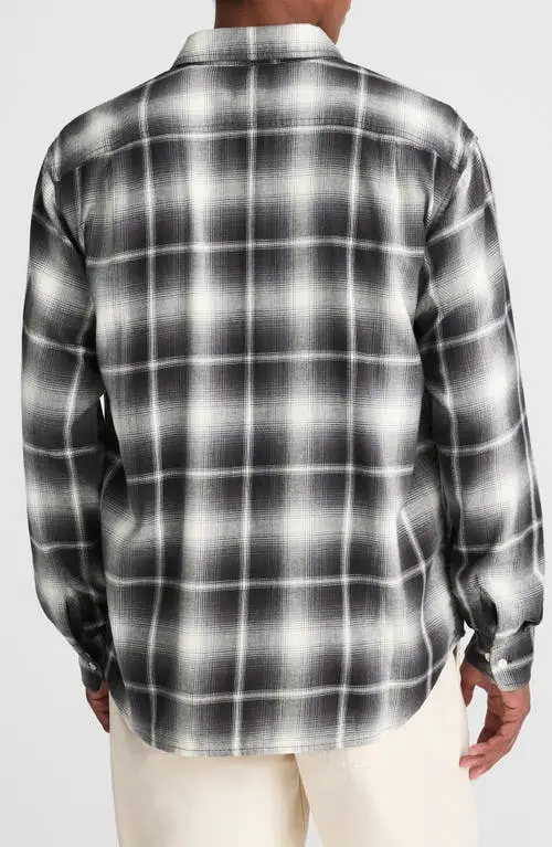 Madewell Plaid Flannel Button-up Shirt
