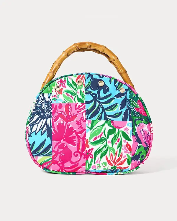 LILLY PULITZER Breakers Bamboo Bermuda Bag Cover - Multi Party Punch Patch