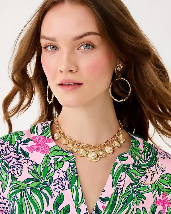 Lilly Pulitzer® Canopy Colony Charm Necklace