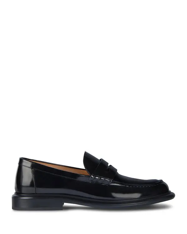 Givenchy Leather Slip On Loafers