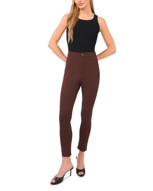 Ted Baker London Felinda Ponte Pants - Chicory Coffee