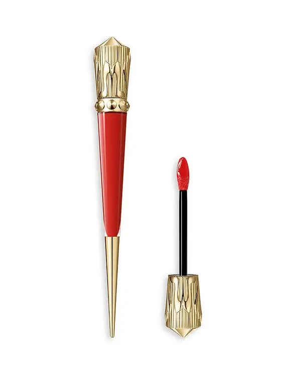 CHRISTIAN LOUBOUTIN Rouge Stiletto Vinyl Gloss - Fire Red V