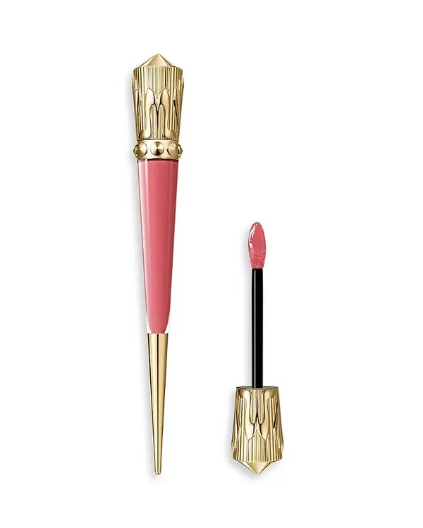 CHRISTIAN LOUBOUTIN Rouge Stiletto Vinyl Gloss - Rosa Intenza V