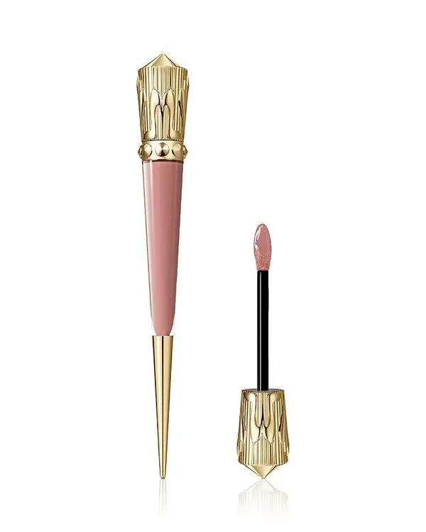 CHRISTIAN LOUBOUTIN Rouge Stiletto Vinyl Gloss - Smoky Nudy V