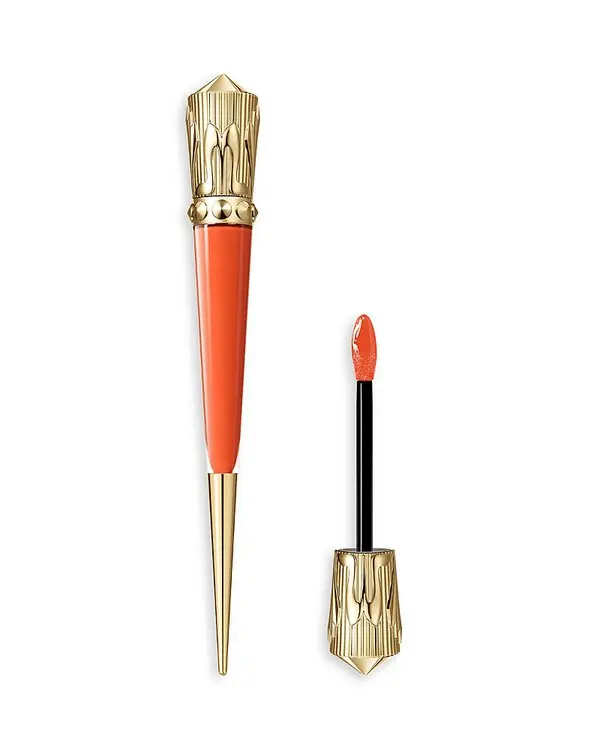 CHRISTIAN LOUBOUTIN Rouge Stiletto Vinyl Gloss - Torrid Peach V