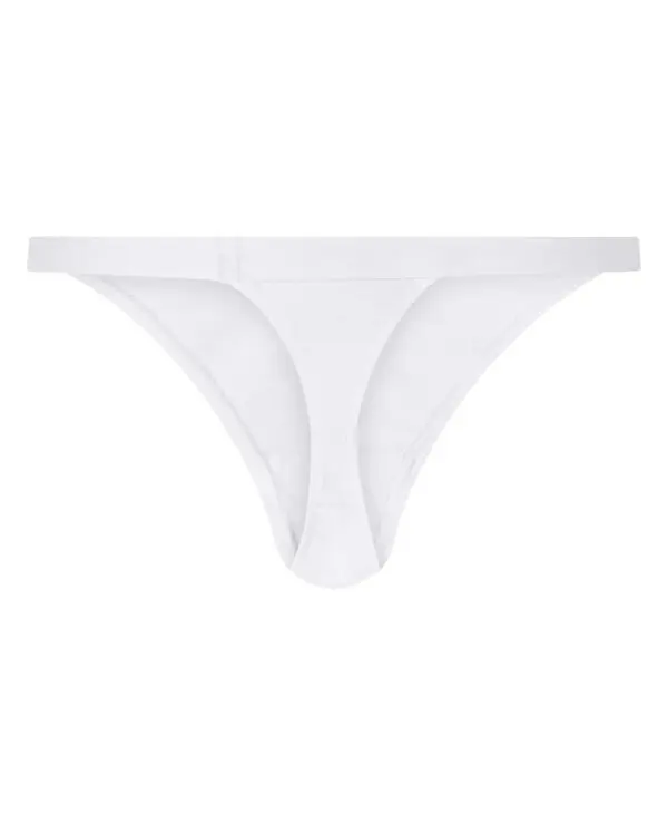 Hunkemoller Cotton Thong - Bright White