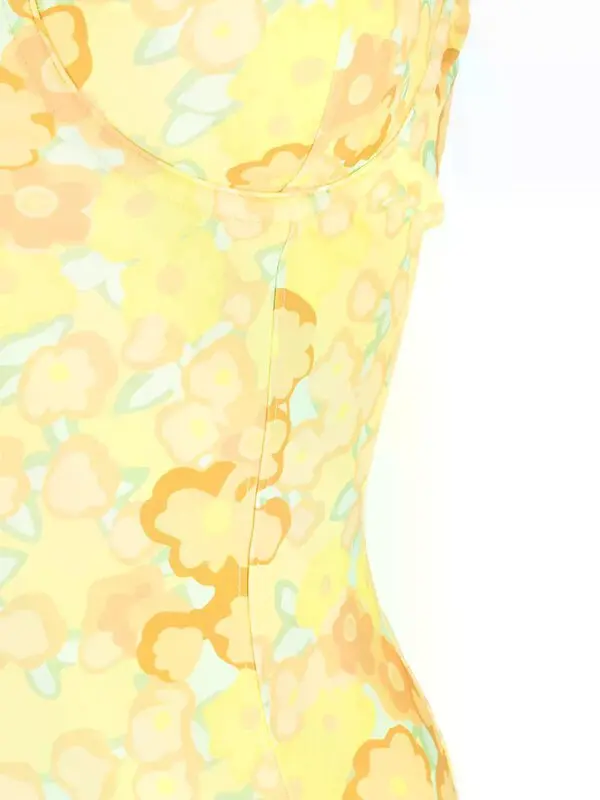 Tory Burch Floral Print Swimsuit