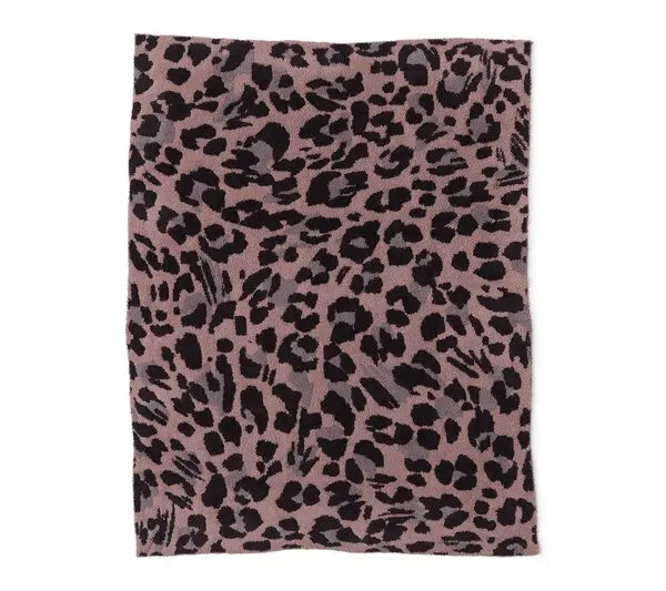 Barefoot Dreams Cozychic Exploded Leopard Throw 54x72